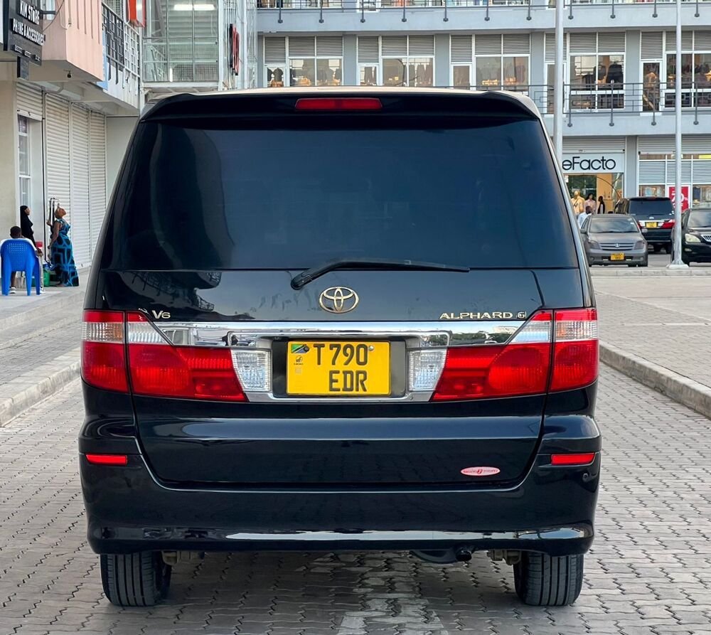 Toyota Alphard For Sale In Arusha Used Hapa Tanzania Namba E