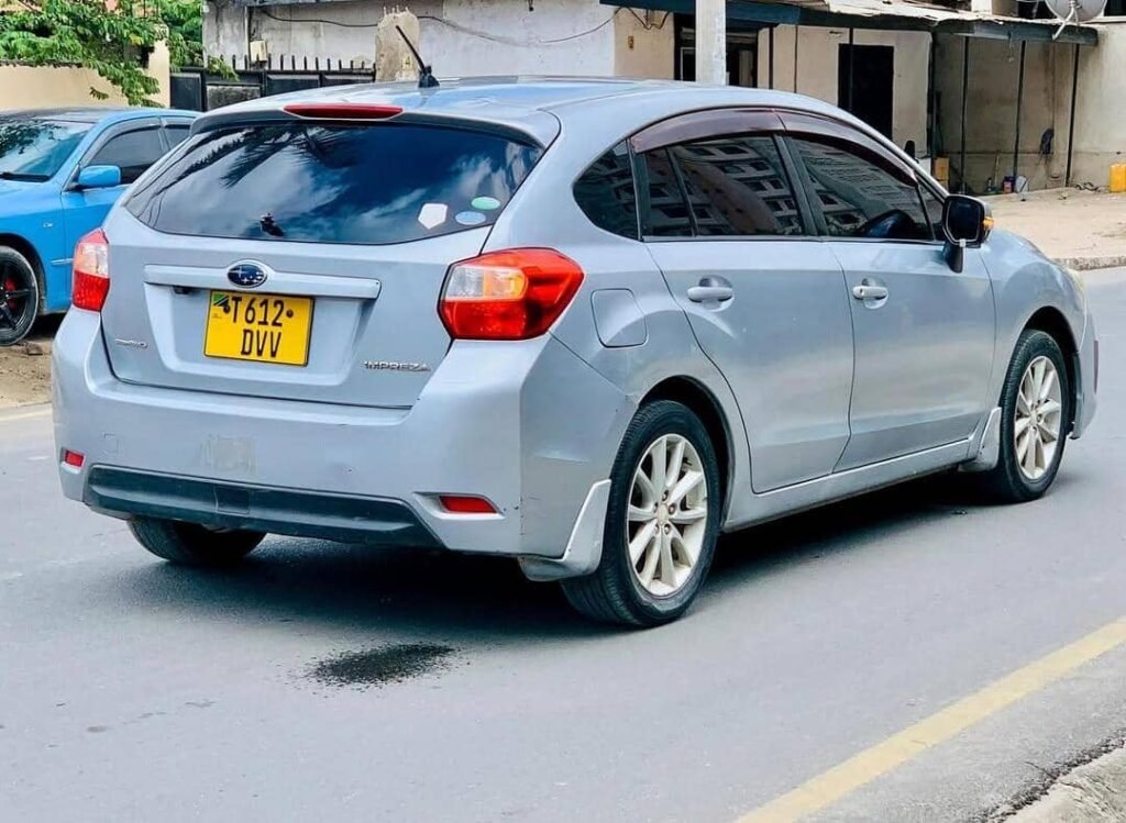Subaru Impreza New Model For Sale In Dar es salaam Used Tanzania Namba D