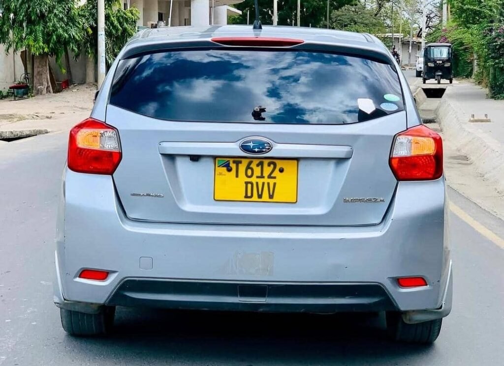 Subaru Impreza New Model For Sale In Dar es salaam Used Tanzania Namba D