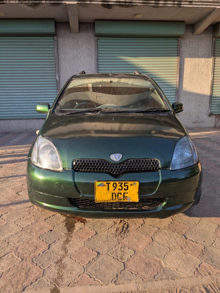 Toyota Vitz Old Model For Sale In Dar es salaam Used Hapa Tanzania Namba D - GariPesa
