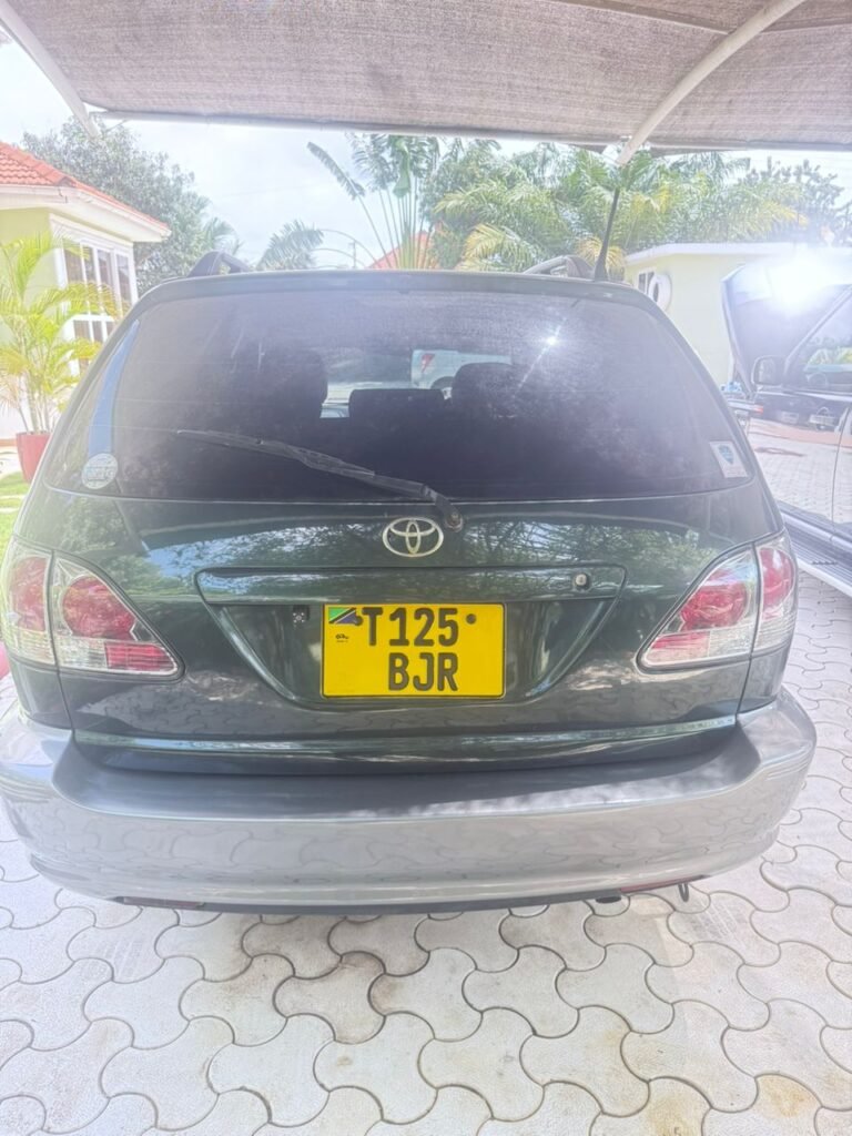 Toyota Harrier For Sale In Dar es salaam Used Hapa Tanzania Namba B - GariPesa