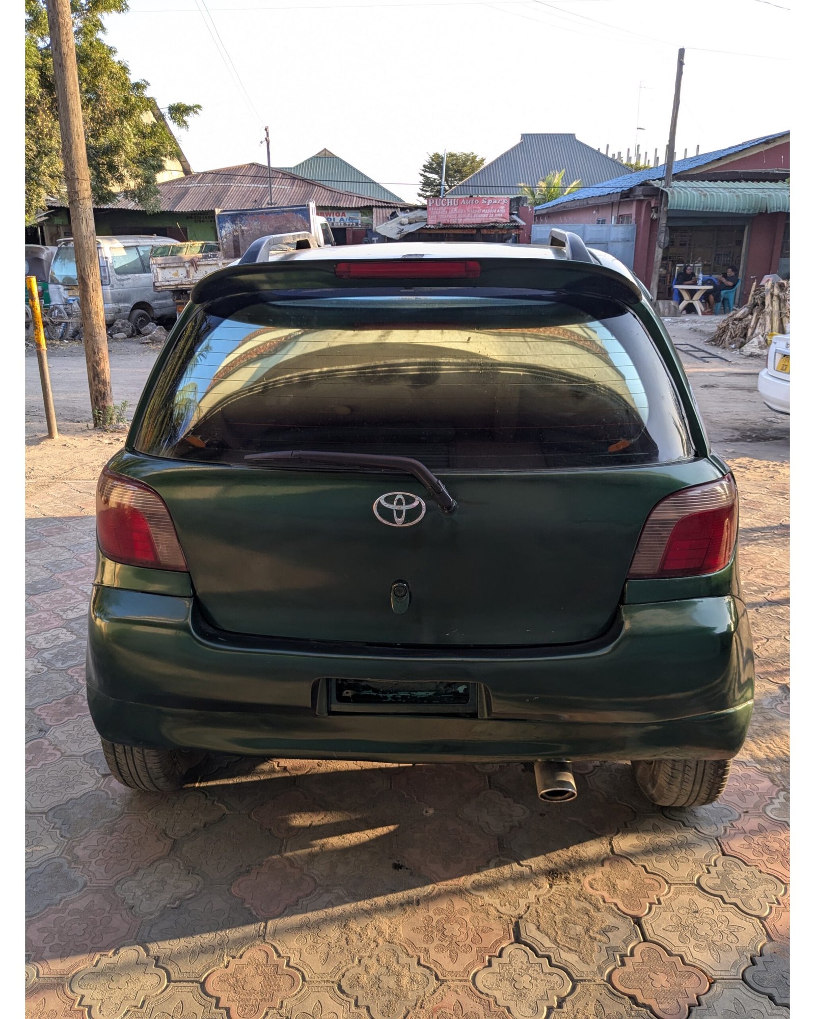 Toyota Vitz Old Model For Sale In Dar es salaam Used Tanzania Namba D