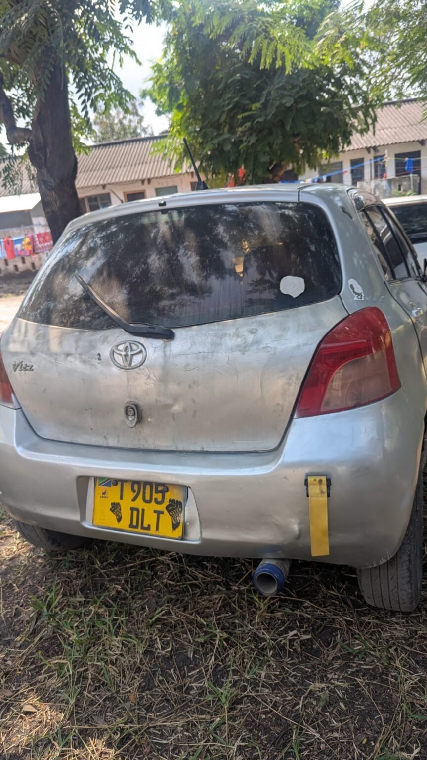 Toyota Vitz New Model For Sale In Dar es salaam Used Tanzania Namba D