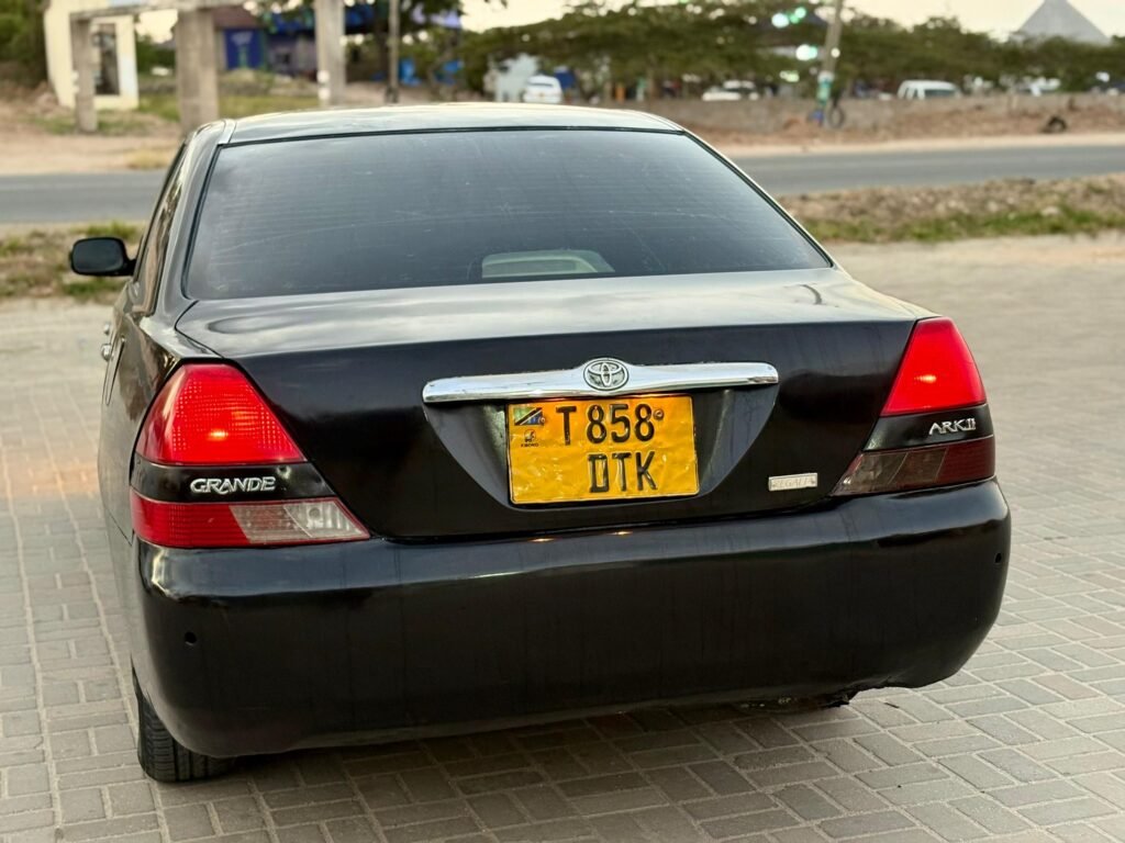 Toyota Mark II For Sale In Dar es salaam Used Tanzania Namba D