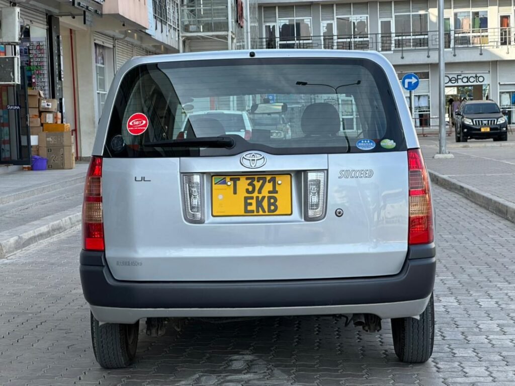 Toyota Succeed For Sale In Dar es salaam Used Hapa Tanzania Namba E - GariPesa