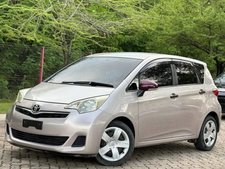 Toyota Ractis New Model For Sale In Dar es salaam Used Nje Ya Nchi ...