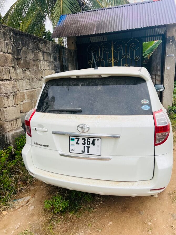 Toyota Vanguard For Sale In Zanzibar Used Tanzania #Zanzibar