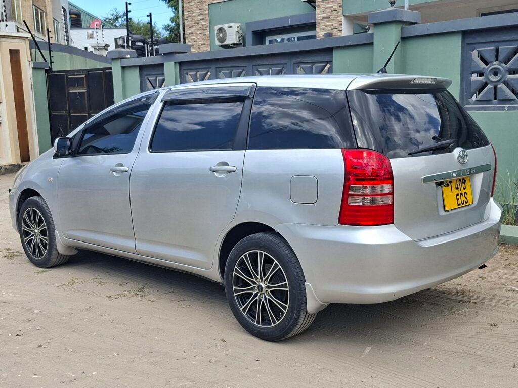 Toyota Wish For Sale In Dar es salaam Used Hapa Tanzania Namba E - GariPesa