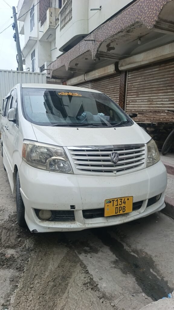 Toyota Alphard For Sale In Dar es salaam Used Hapa Tanzania Namba D - GariPesa